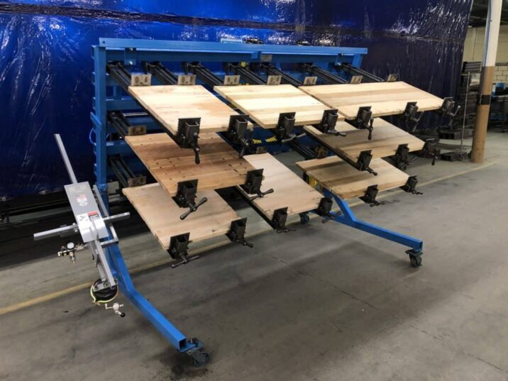 JLT FIVE ROW PANEL CLAMP #79F-8-PC - Panel Wood Machinery