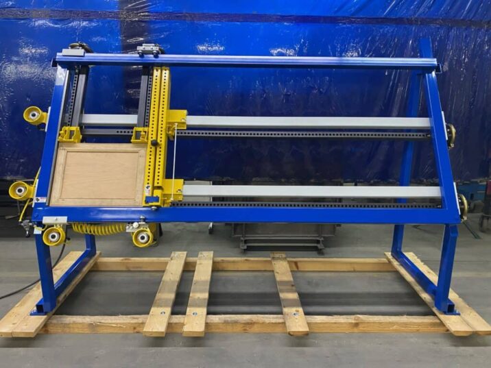 JLT NARROW STILE DOOR CLAMP #717A-DDC-PL - Panel Wood Machinery