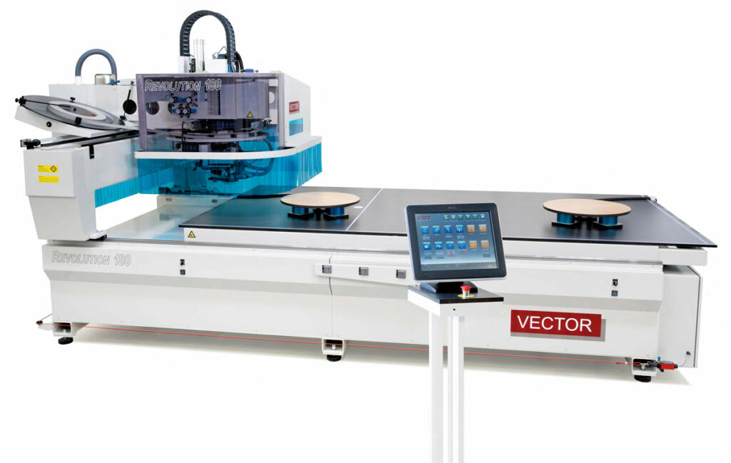 Vector Revolution Series - 180 Contour Edgebander - Panel Wood Machinery