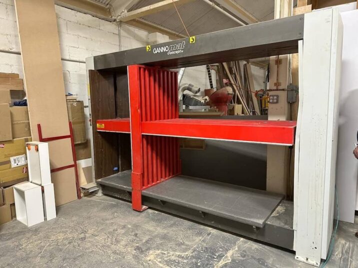 Gannomat Concept 90 Case Clamp - Panel Wood Machinery