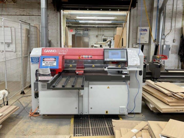 Gannomat Protec Feed Thru CNC Machining Center - Panel Wood Machinery