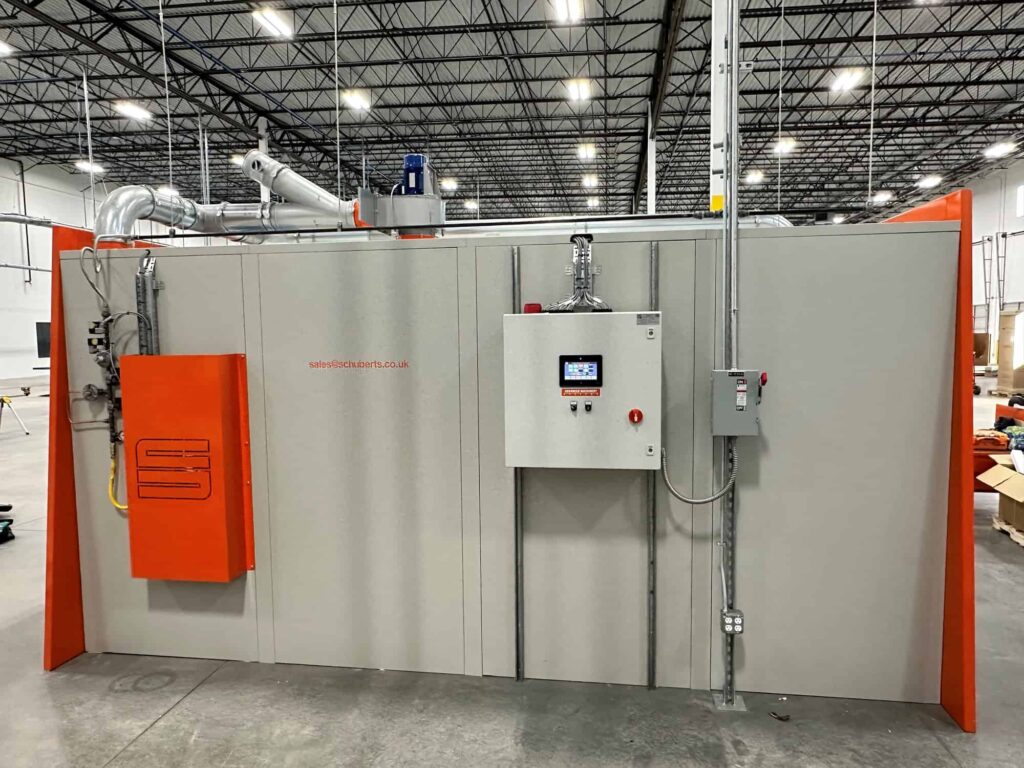 Schubox Catalytic IR Paint Curing System - Panel Wood Machinery