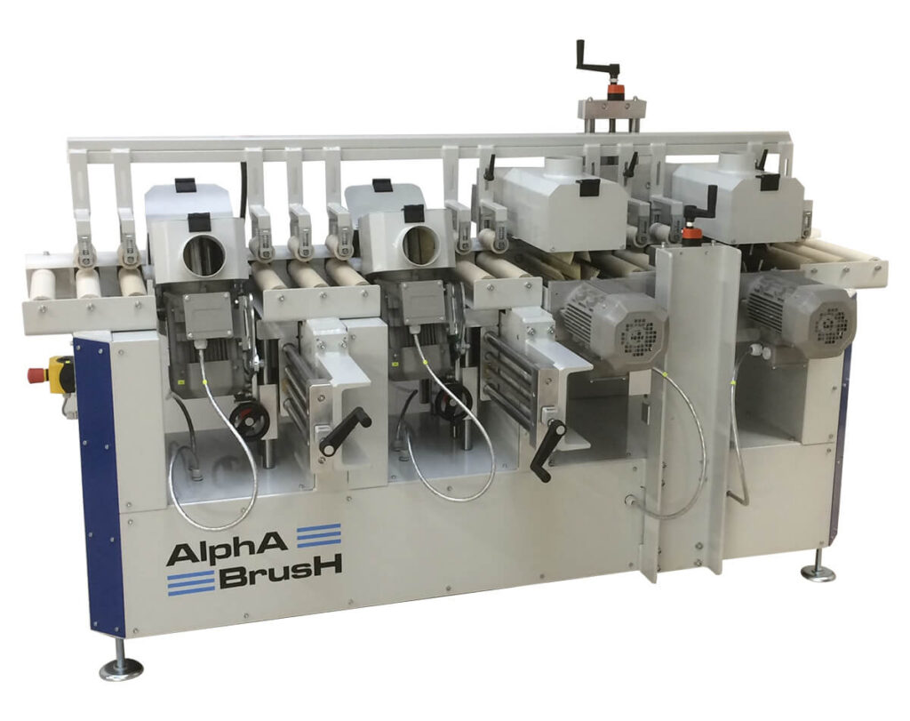 Alpha-Brush Lineal Brush Sander LS-TS - Panel Wood Machinery
