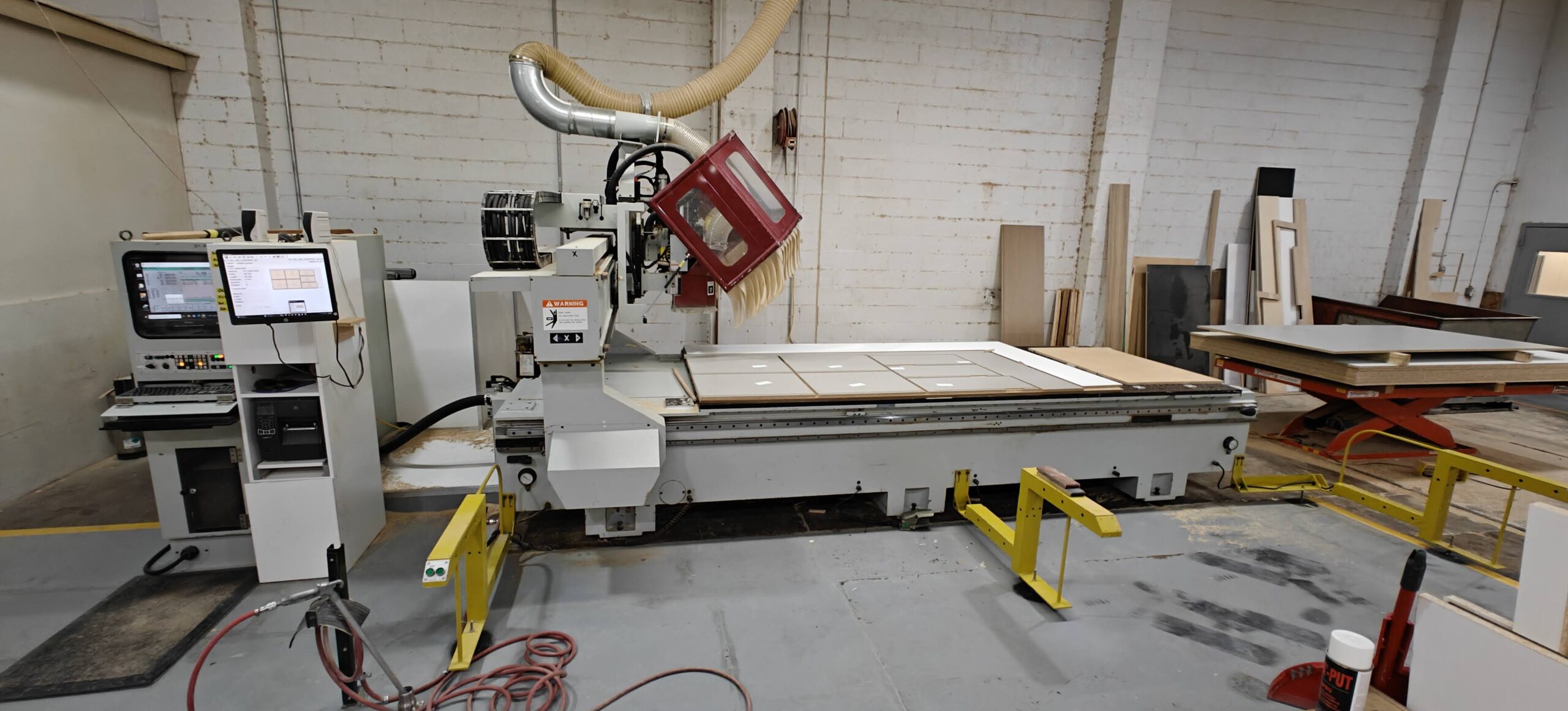 Anderson Stratos Pro-E 5 X 12 Flat Table CNC Router - Panel Wood Machinery